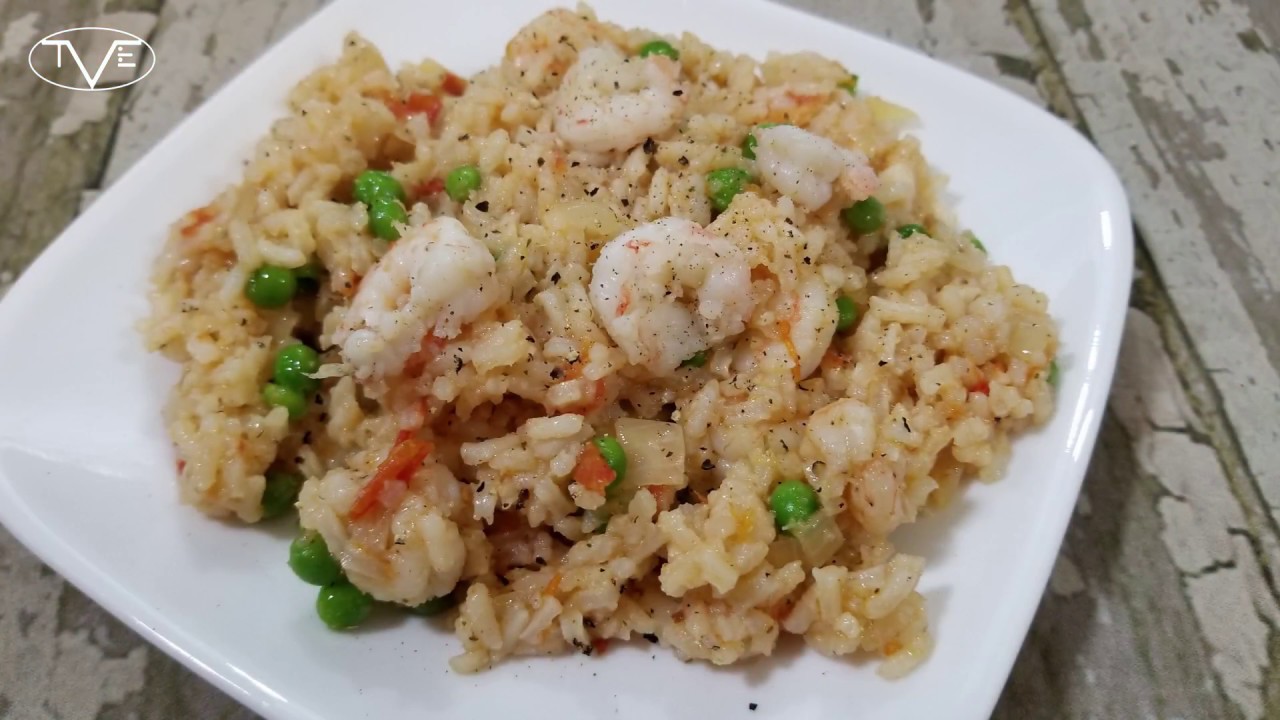Arroz con Camarones Recipe/ Shrimp with Rice | Episode 527 - YouTube