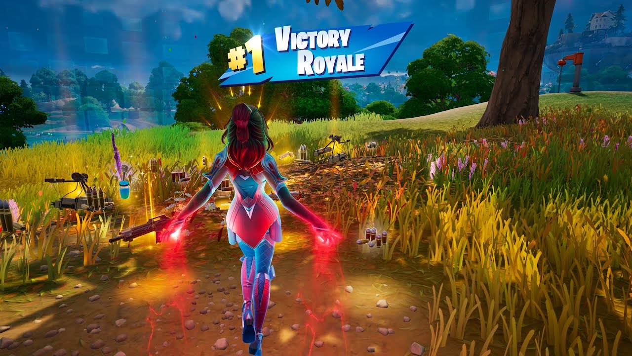 VALOR SKIN GAMEPLAY IN FORTNITE CHAPTER 4 SEASON 2!! #EpicPartner - YouTube