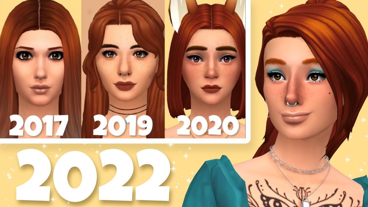REMAKING MY OLDEST SIM FROM 5 YEARS AGO! // Sims 4 Create A Sim ...