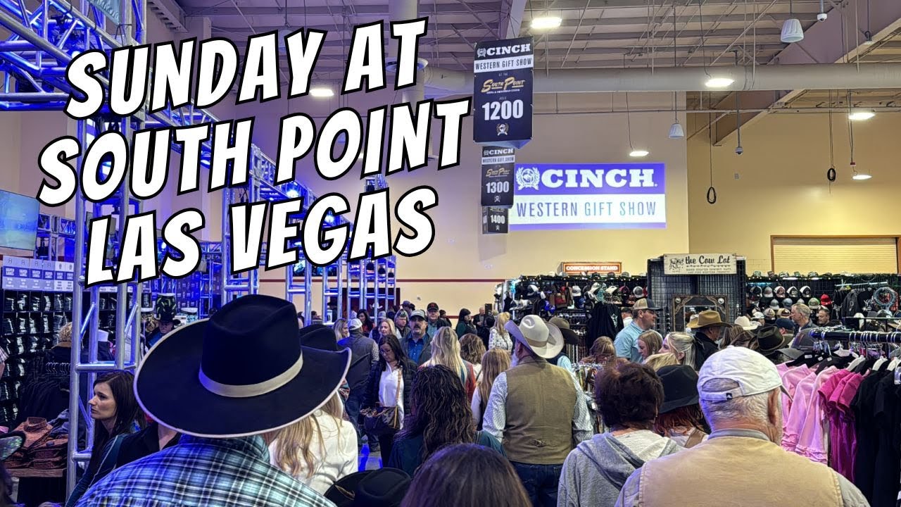 Sunday South Point Las Vegas National Finals Rodeo Week Cinch Gift Shop ...