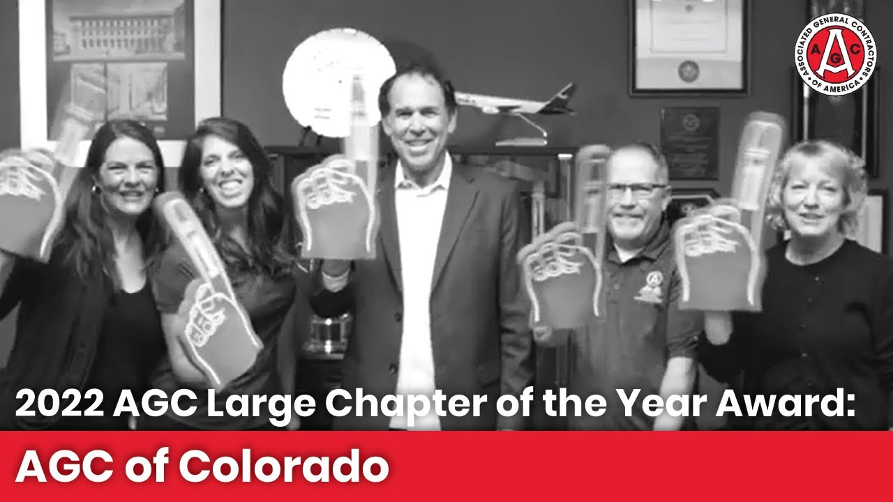 2022 AGC Large Chapter of the Year Award AGC Colorado - YouTube