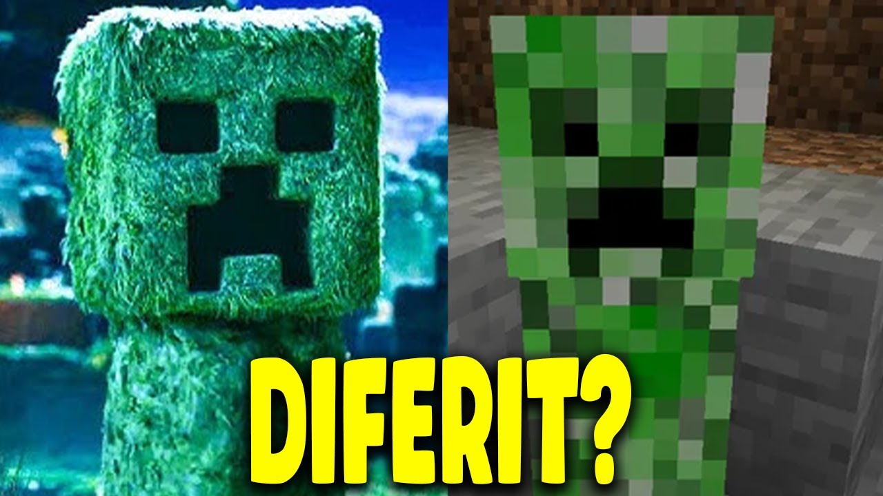 CE LUCRURI SUNT DIFERITE LA FIMUL MINECRAFT FATA DE JOC? - YouTube