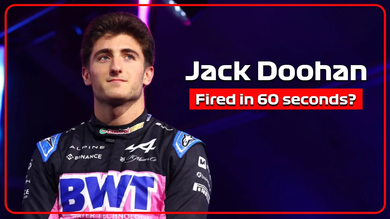 Formula One: Jack Doohan - Fired in 60 Seconds - YouTube