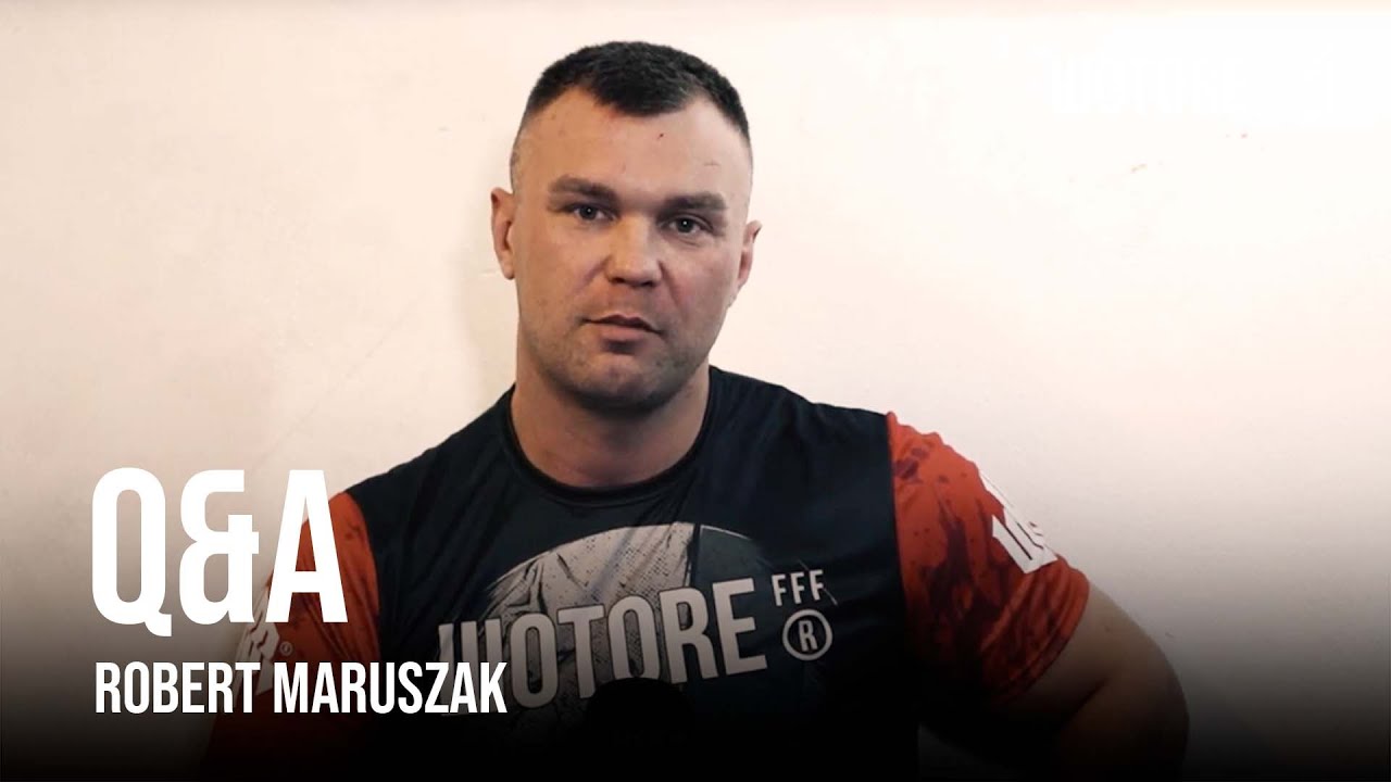 Q&A Robert Maruszak - "Dam z siebie wszystko" | WOTORE 5 - 29 kwietnia ...
