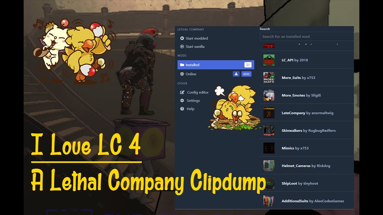 I Love LC 4 - A Lethal Company Clipdump Montage - YouTube