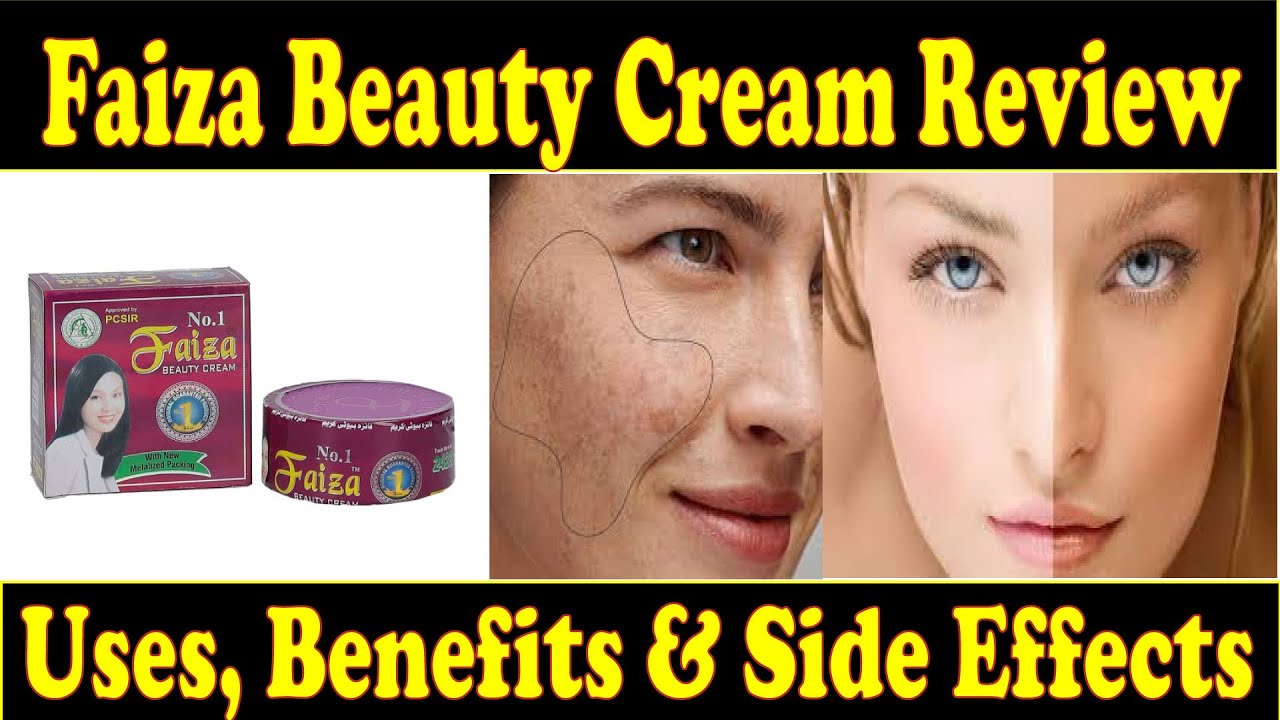 Faiza Beauty Cream| Honest Review | Best Pakistani Skin Whitening Cream ...