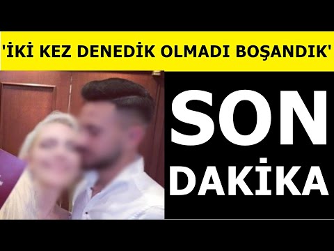 2019'da evlenen ünlü çift tek celsede boşandı!
