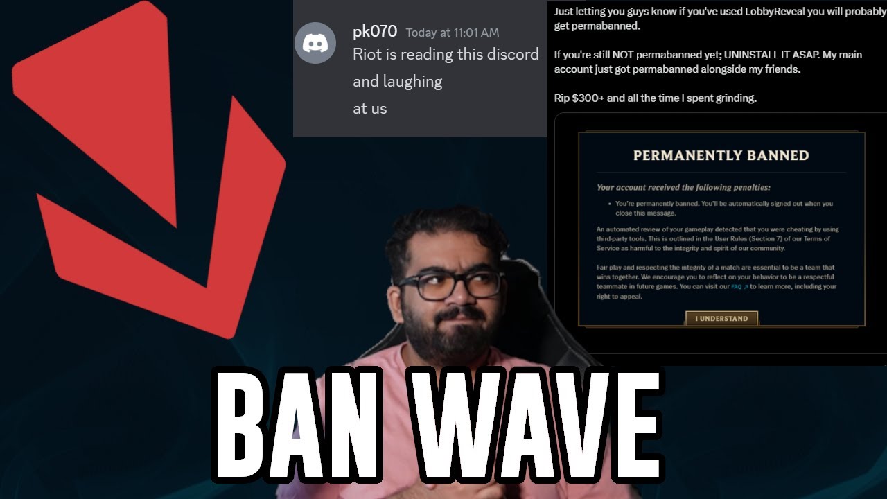 League of Legends just had a BAN WAVE - YouTube