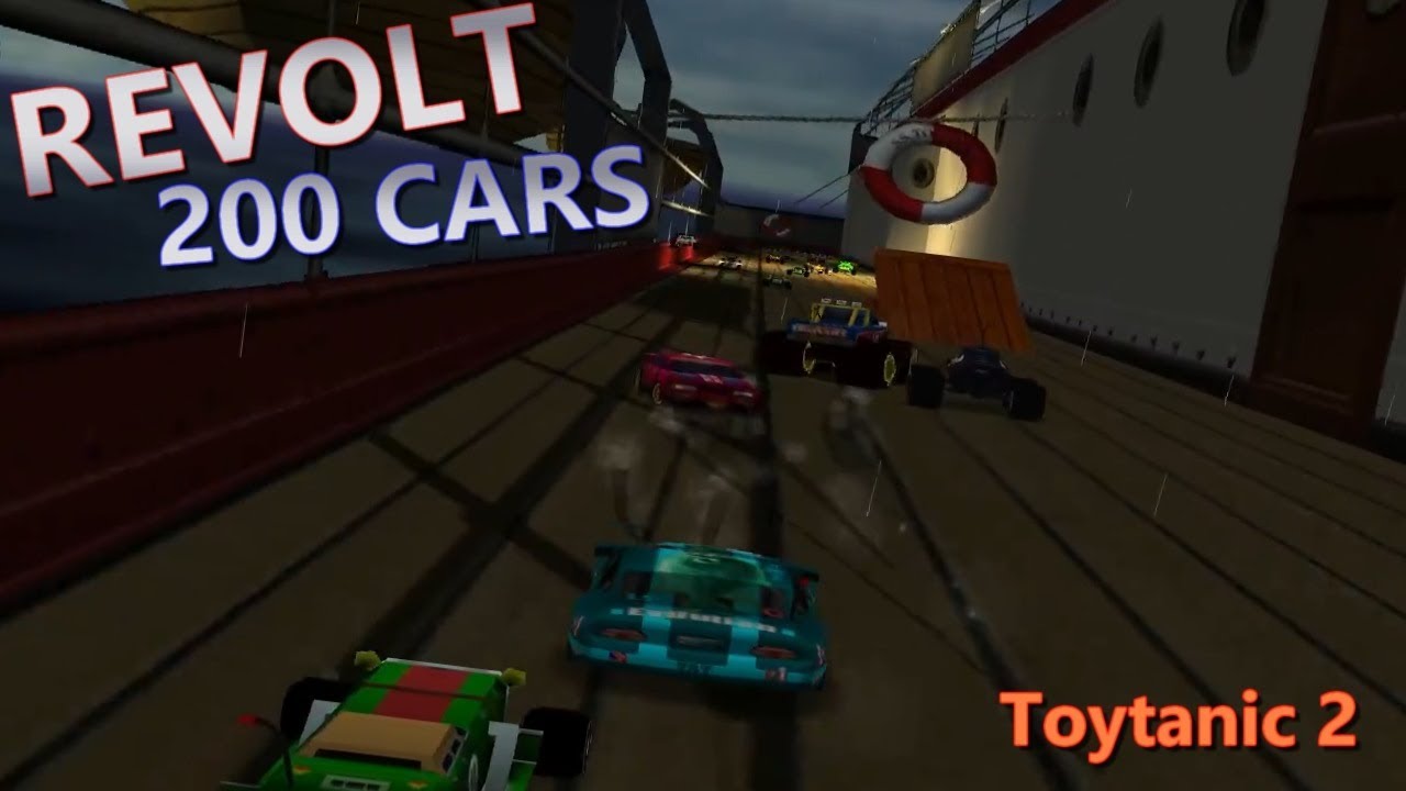 Re-volt - 200 Cars race ! - Toytanic 2 - YouTube