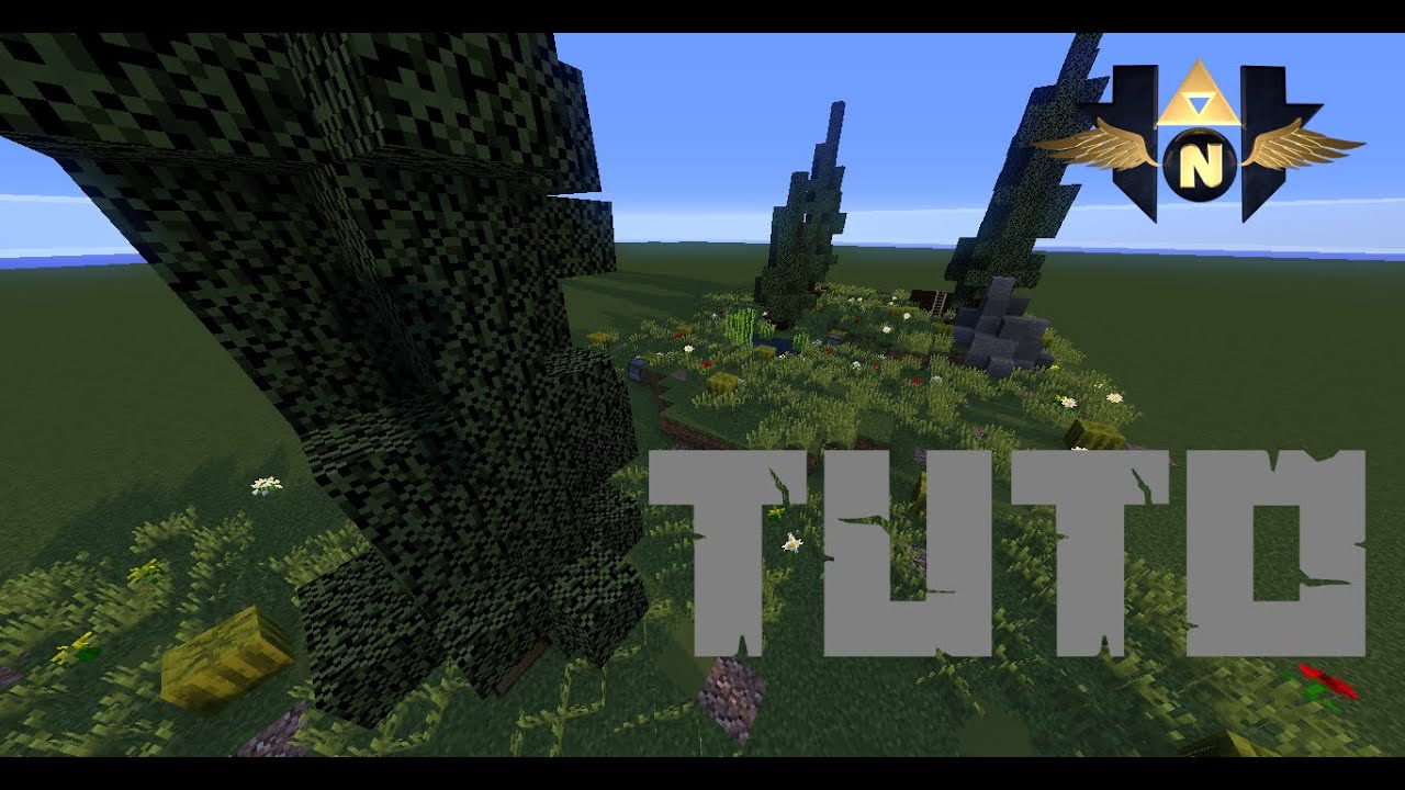 MINECRAFT : TerraForming style "Fantasy" | Les bases - YouTube