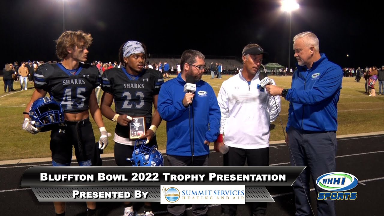 BLUFFTON BOWL | Coach Rodney Summers, May River, Football Trophy ...