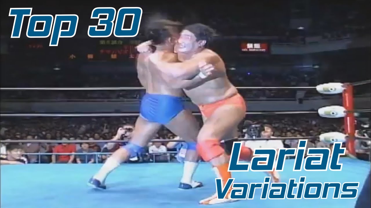 Top 30 Variations of the Lariat - YouTube