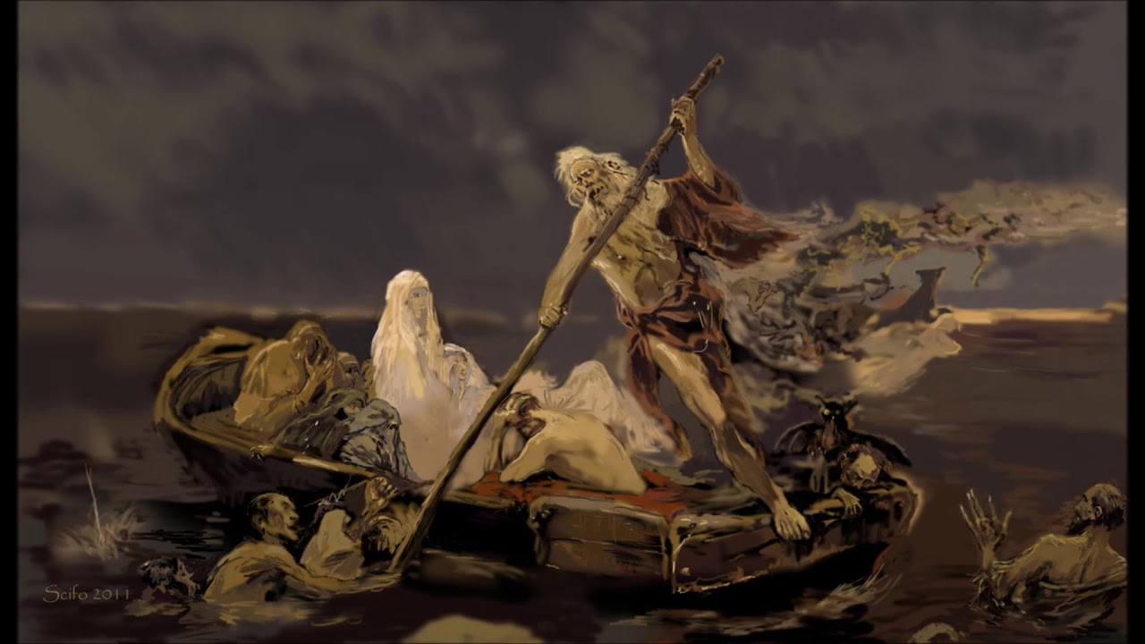 Dante - Inferno, Canto VIII vv. 1 - 64 (Flegiàs, Filippo Argenti) - YouTube