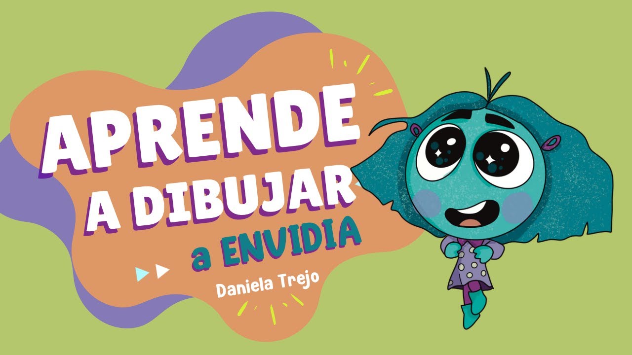 Envidia | Intensamente | Aprende a Dibujar | Daniela Trejo Ilustradora ...