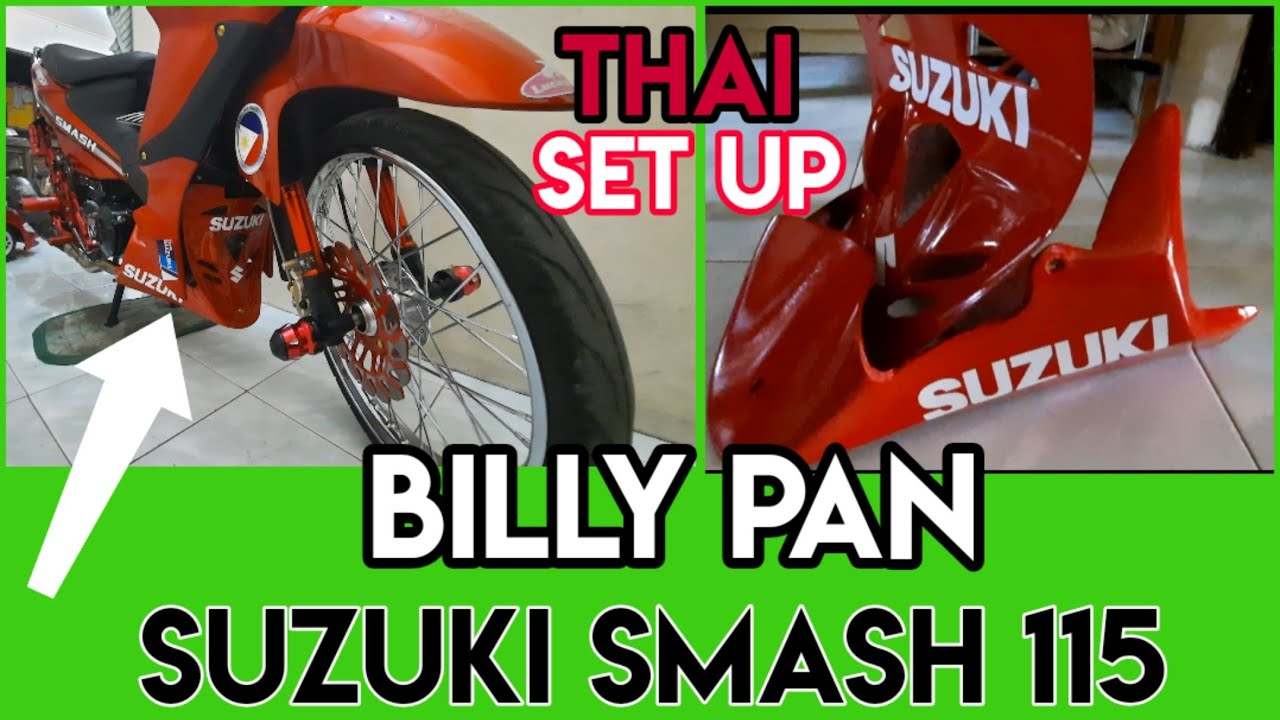 Belly Pan for Suzuki Smash 115 | Thai look | Suzuki Smash | magkano ko ...