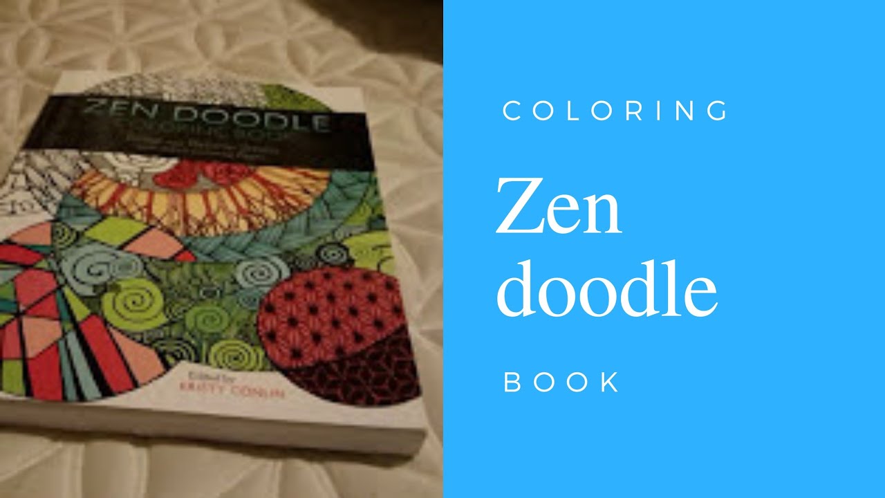 Zen Doodle Coloring Book - YouTube