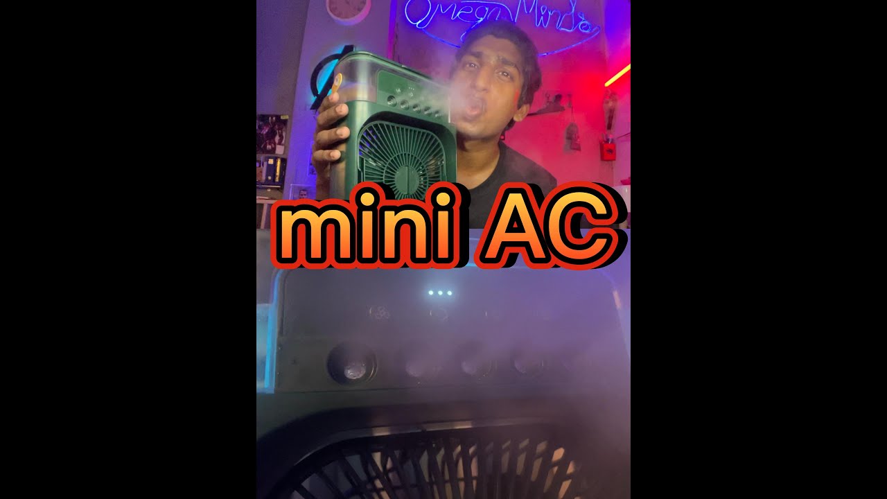 I tried Viral Mini AC in HINDI - YouTube