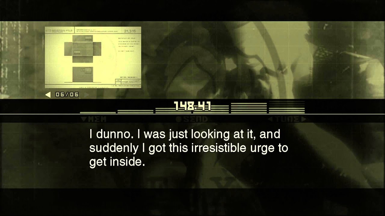 MGS3 Cardboard box convo - YouTube