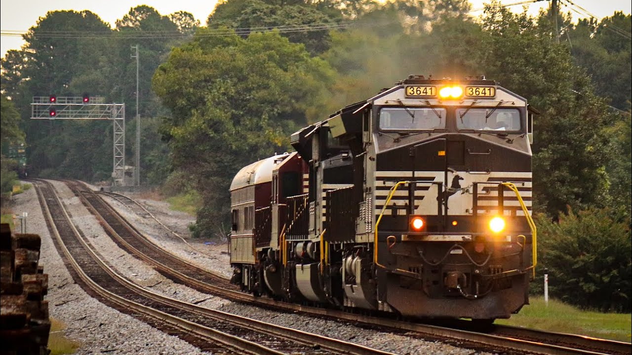 NS #3641 leads a 94G? Geo Train - YouTube