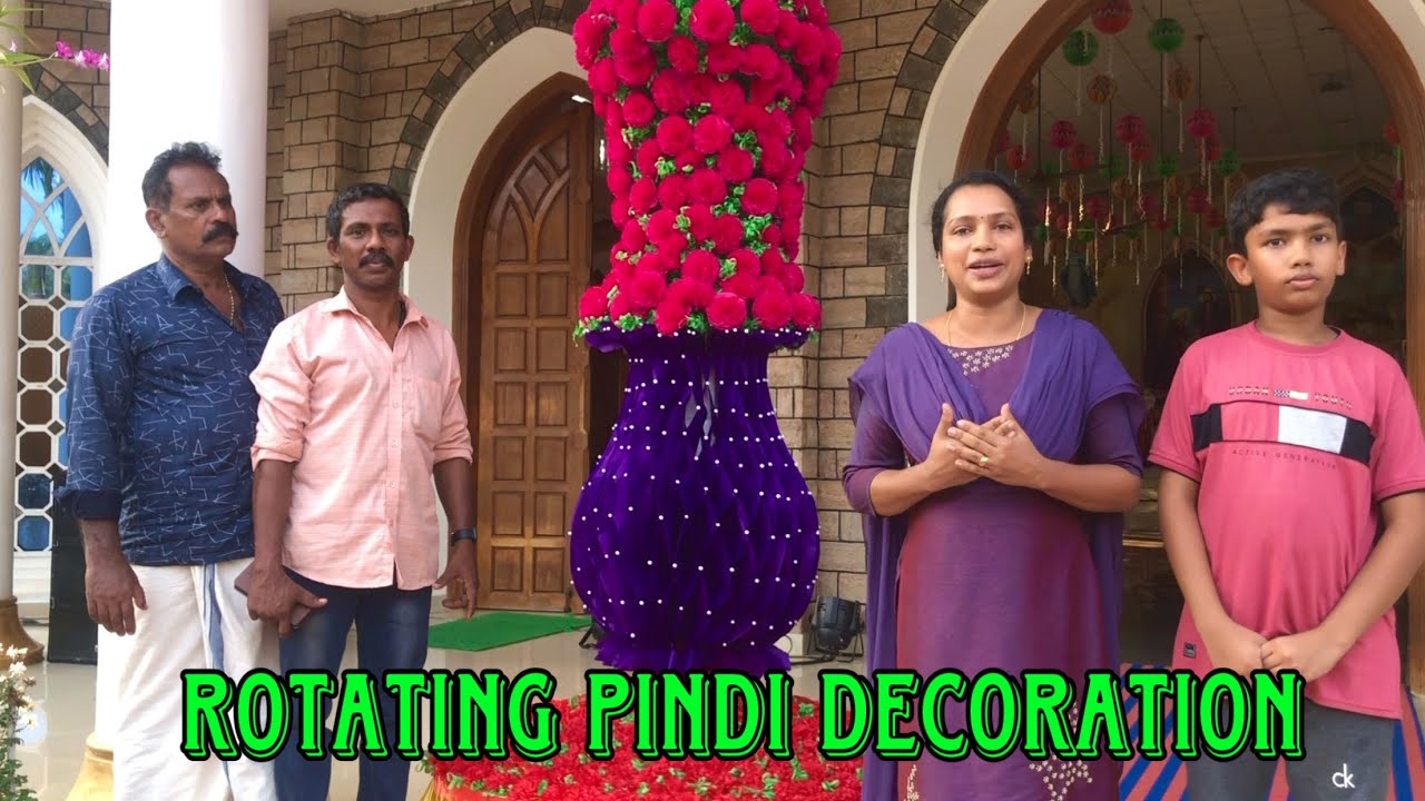 Pindi Decoration Flower Making 🌹💞🌹😊 | Pindi Decoration Ideas | Pindi ...