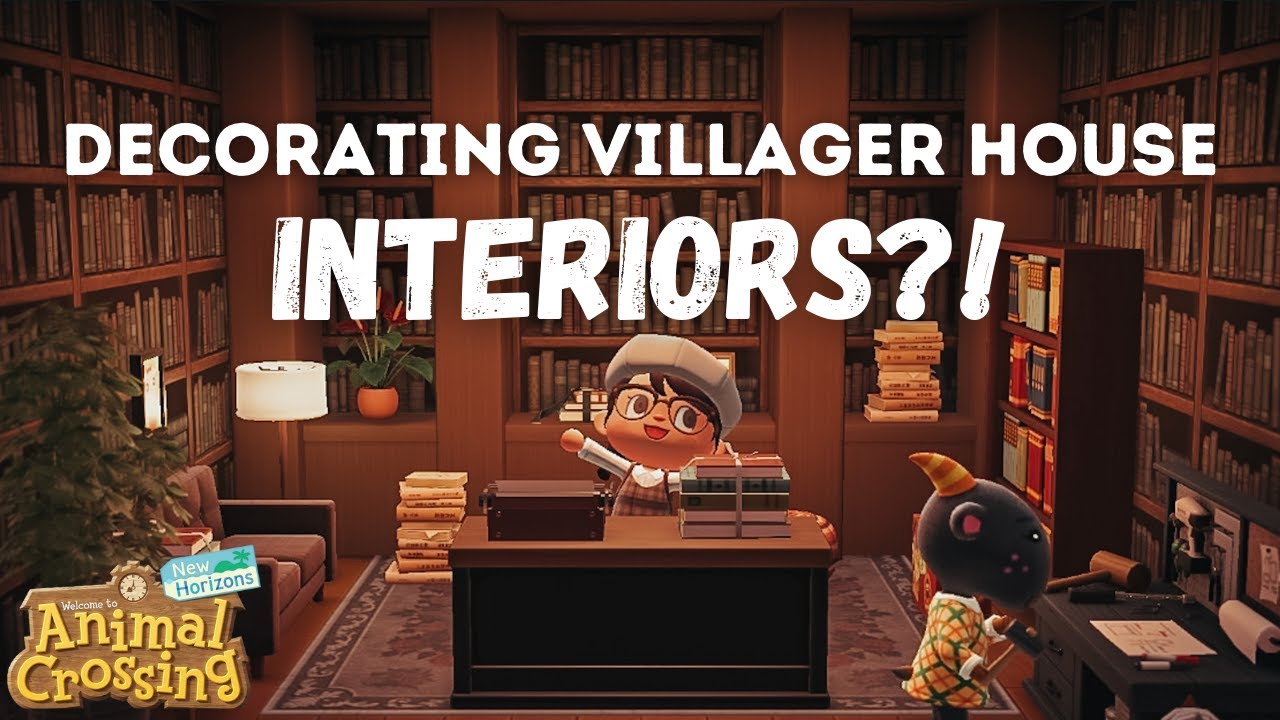 We can decorate villager home interiors now?! | Animal Crossing: New ...