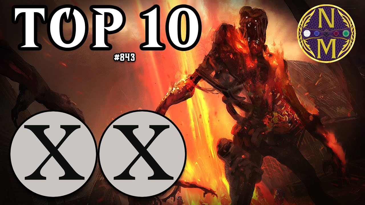 MTG TOP 10: Cards That Have XX In Their Mana Cost Are GAME WARPING ...