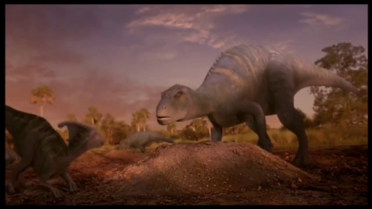 Best Moments Of Parasaurolophus From Disney Dinosaur - YouTube