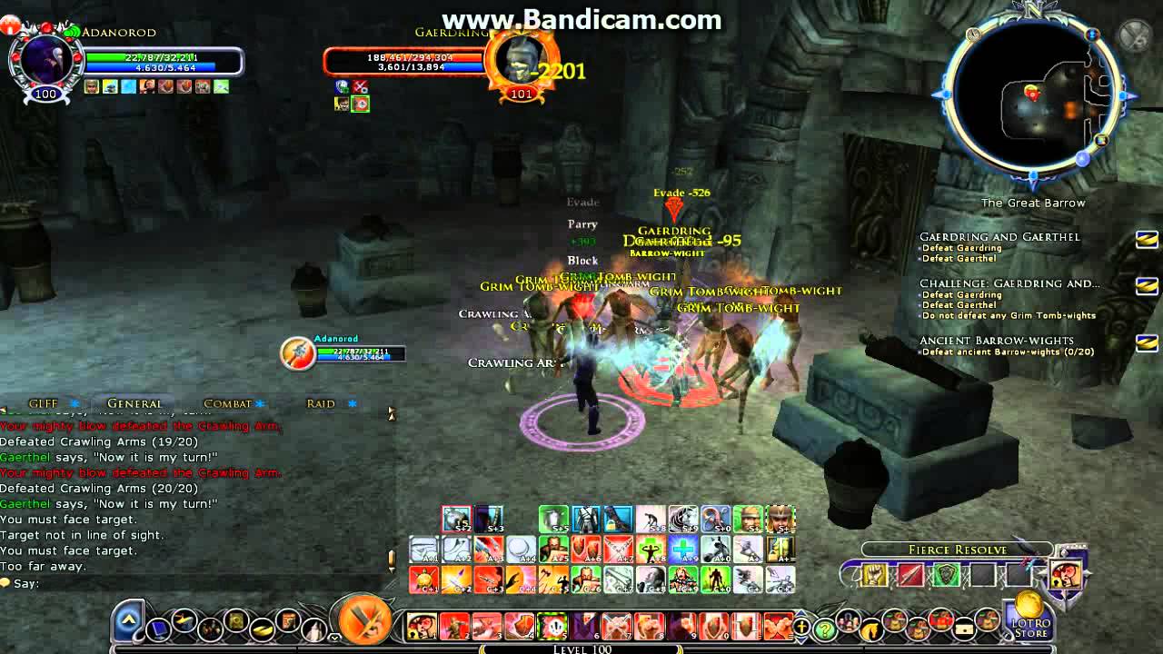 LOTRO | GB Maze Challenge | Solo Warden (level 100) - YouTube