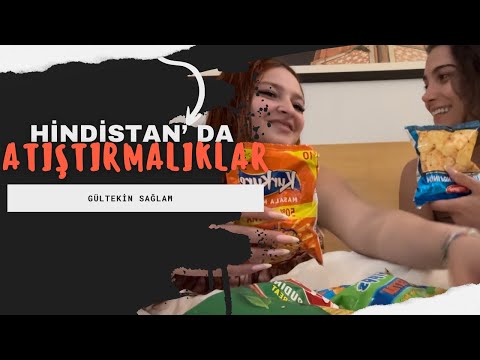 Hindistan’da atıştırmalıkları denedik | India Snacks 🇮🇳 