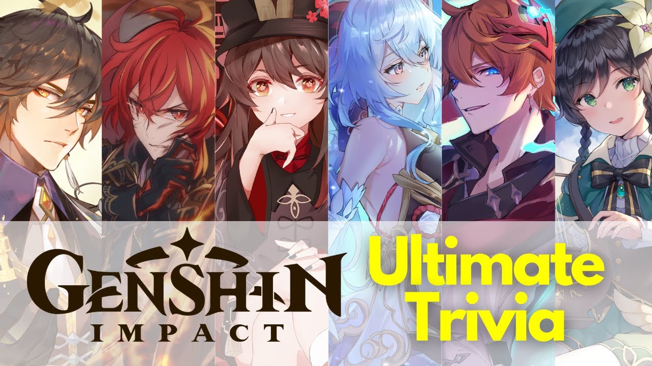[ANIME GAME] The ULTIMATE Genshin Impact Quiz | 40 Questions - YouTube