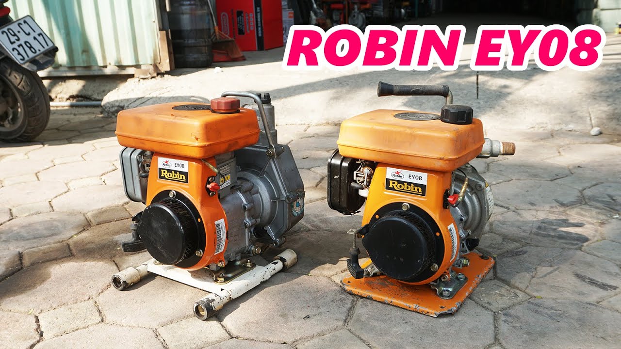 Khai Xuân Lên Sóng Cặp Đôi Máy Bơm Nước ROBIN EY08 Quá Đẹp | Đồng Giá 2 ...