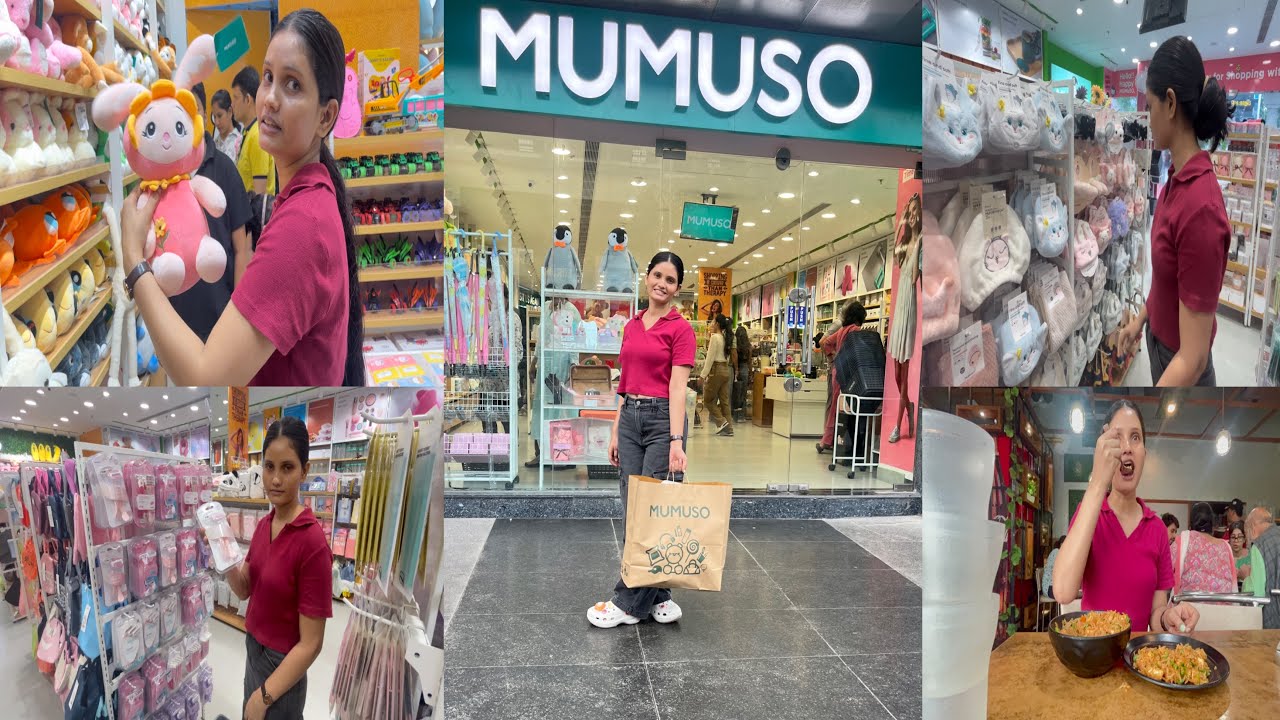 MUMUSO store in V3S mall || Budget friendly shopping 😊 || selfcare ...