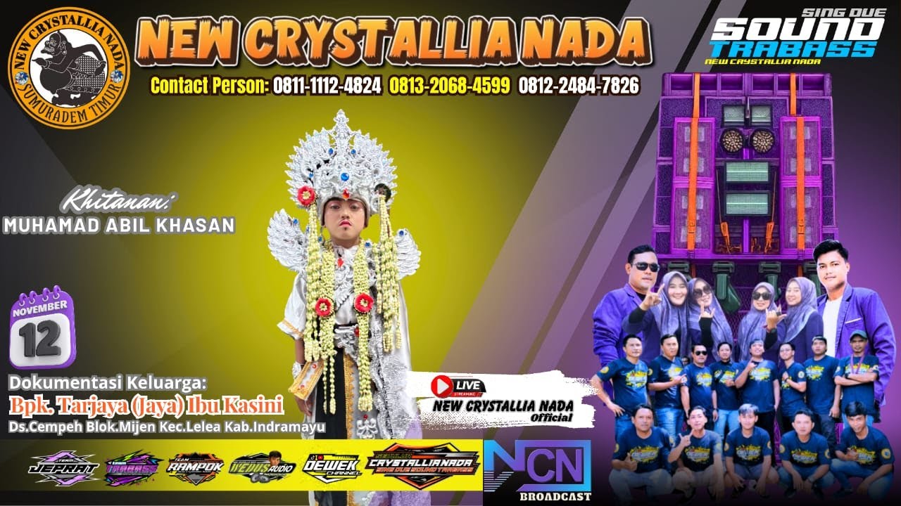 Live Streaming NEW CRYSTALLIA NADA - 12 NOVEMBER 2025 - YouTube