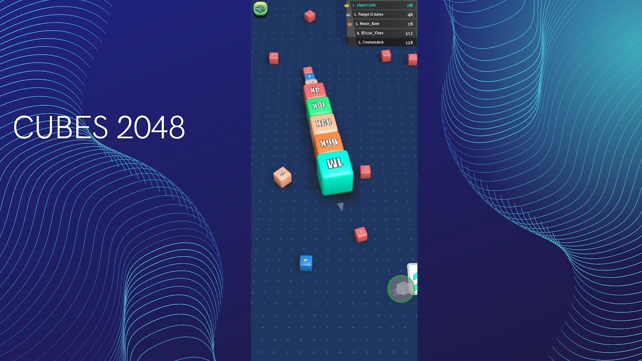Cubes 2048: Combine Numbers with This Brain Game! - YouTube