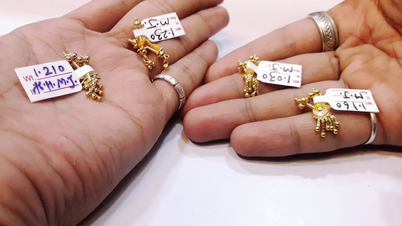 Gold bugdi design 😱😱 light weight bugdi design 😍😍 #shorts - YouTube