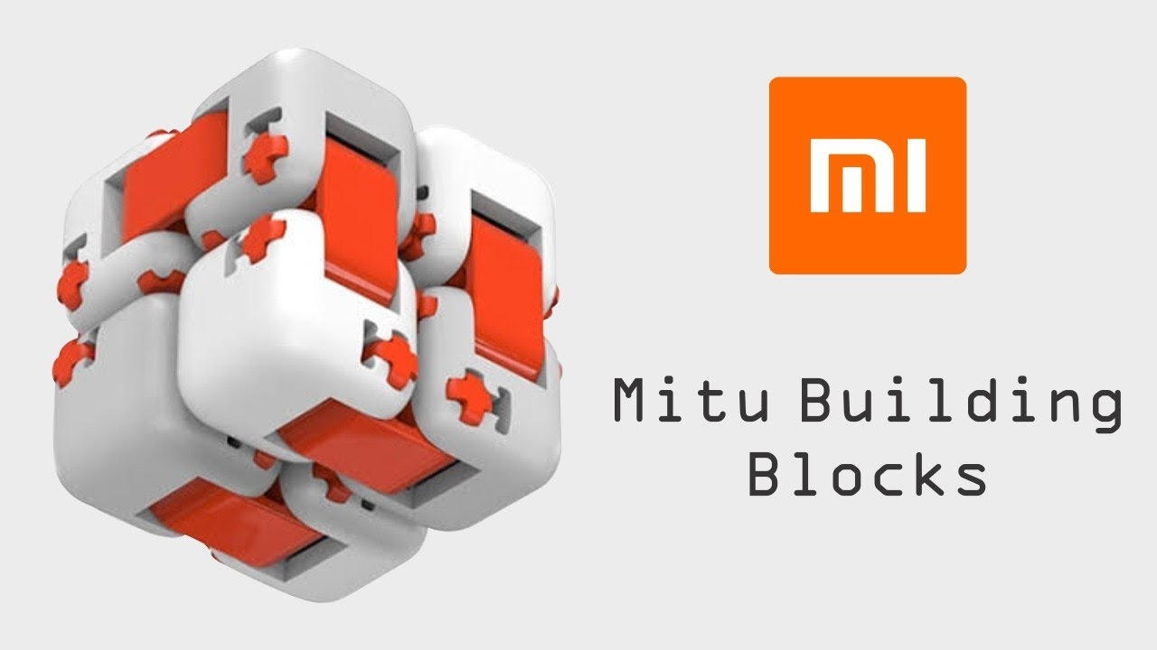 Xiaomi Meitu Fidget Building Blocks - YouTube