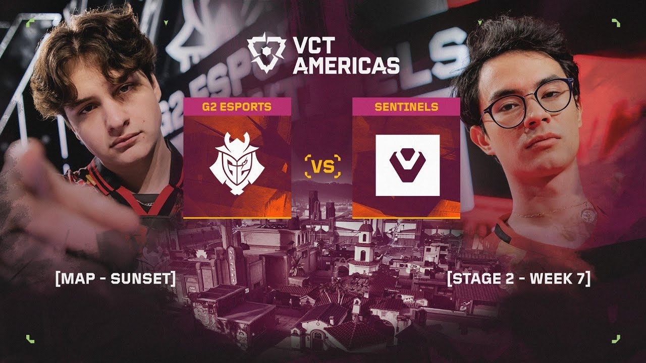G2 vs. SEN - VCT Americas Stage 2 - Playoffs D5 - Map 2 - YouTube
