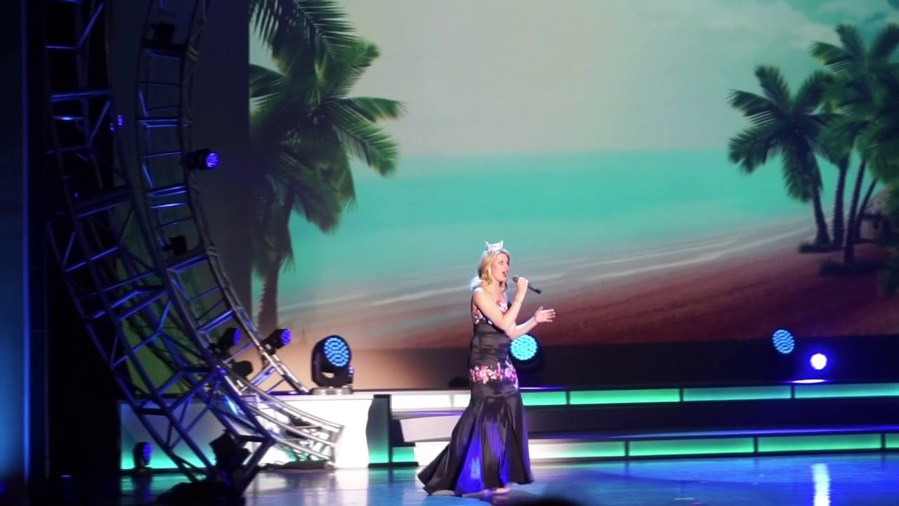 Caroline Carter guest performing at Miss NH 2017, How Far I'll Go - YouTube