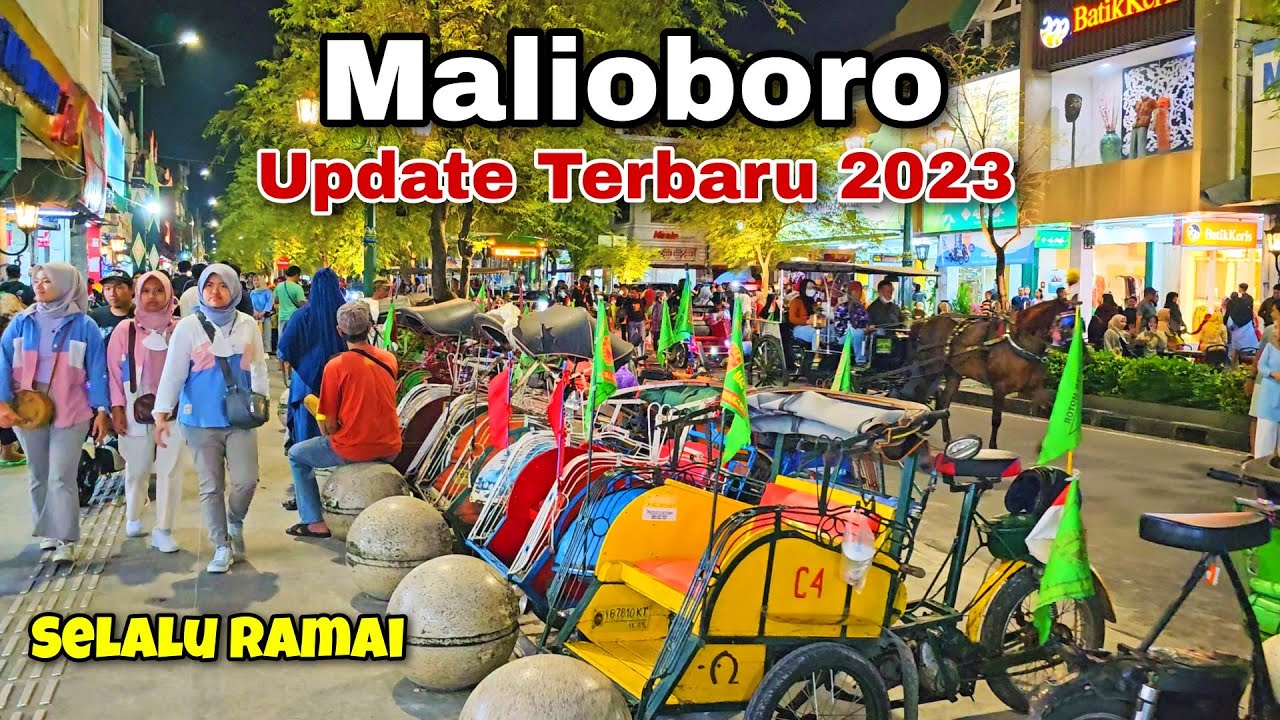 Update Situasi Malioboro Yogyakarta Terbaru Di Malam Hari | Wisata ...