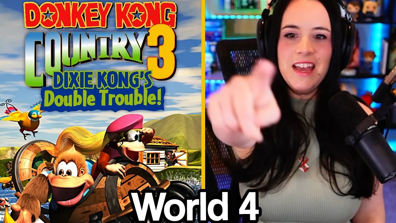 Mekanos and KHAOS! - Donkey Kong Country 3 - Let's play Part 3 - YouTube