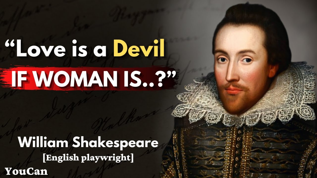 Priceless thoughts of the great playwright William Shakespeare | YouCan ...