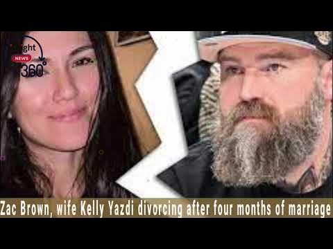 Zac Brown and Kelly Yazdi Divorce After Four Months | Exclusive Details - YouTube