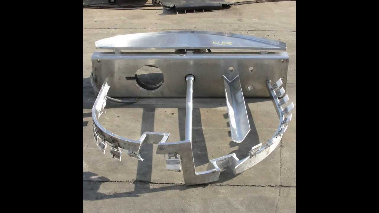 Lee anchor-style agitator with scraper blades and a fixed - YouTube