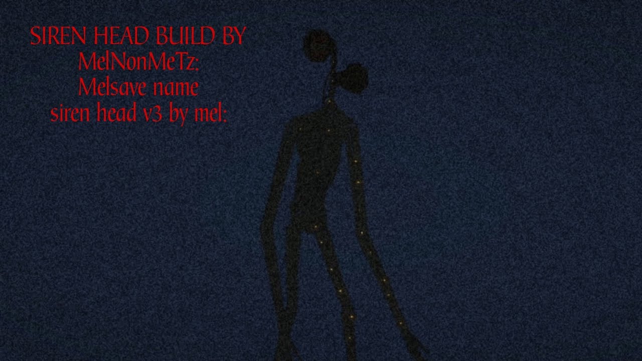 Siren head v3 in melon sandbox (with siren head sounds.melmod)siren ...