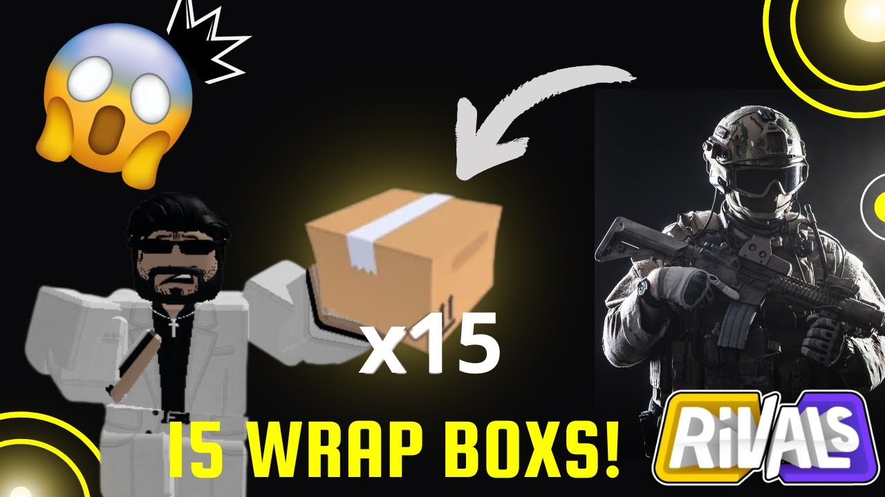 Abri 15 Wrap Boxes e me Surpreendi com o que veio - Rivals - YouTube