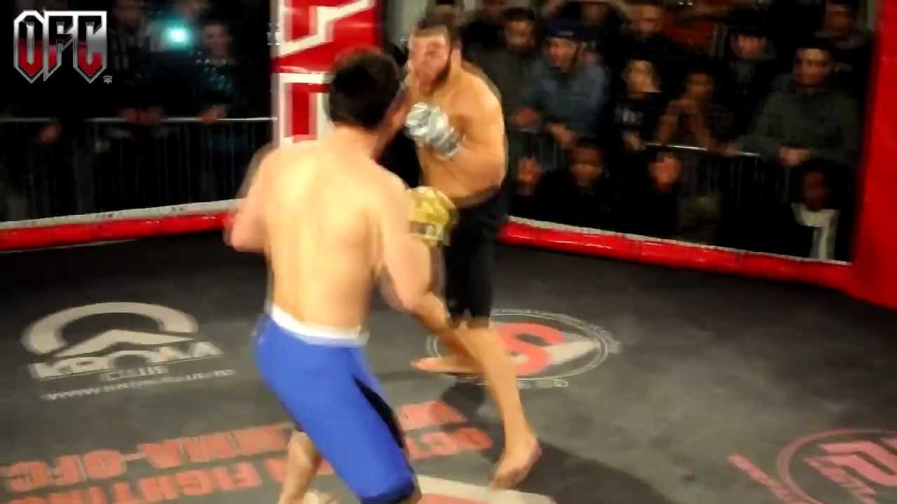 OFC -Cage Fight- Ouarab Sofiane (NFC) VS Momad Gigiev (MMA Liege) - YouTube