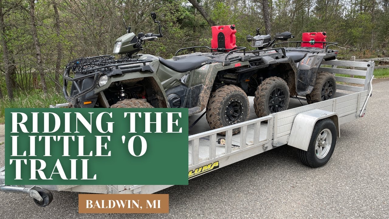 Riding the Little 'O Trail - YouTube