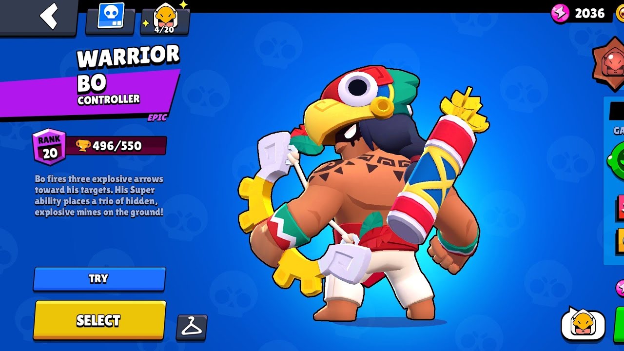 Brawl Stars - WARRIOR BO CONTROLLER EPIC - Gameplay Walkthrough Part 20 ...