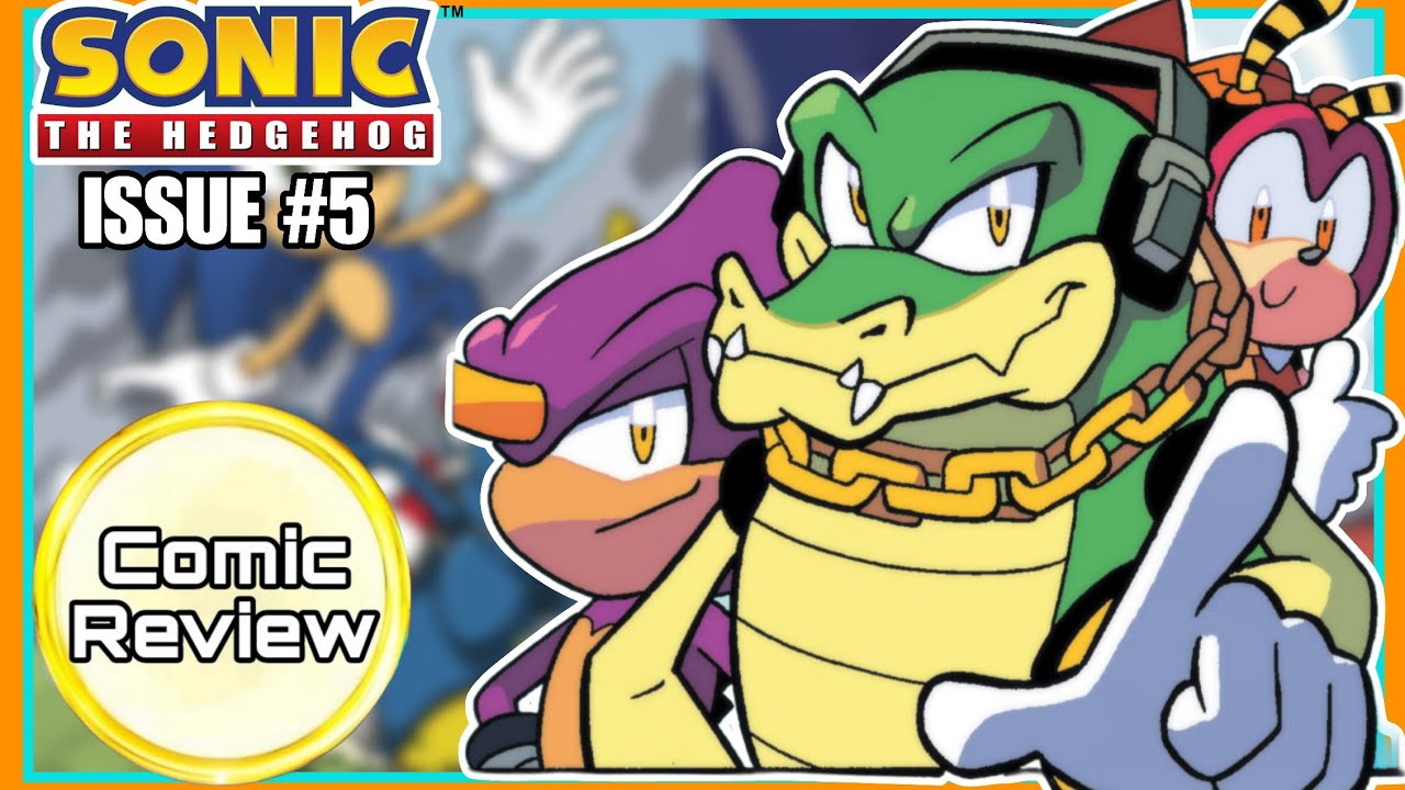 WHY I LOVE TEAM CHAOTIX! - IDW Sonic The Hedgehog: Issue #5 - Comic ...