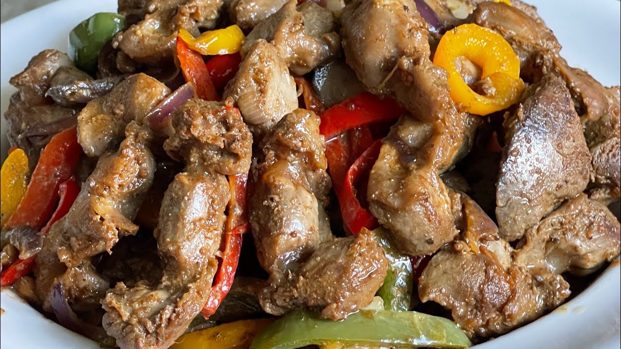 Delicious Chicken Gizzard Recipe 🤩 - YouTube